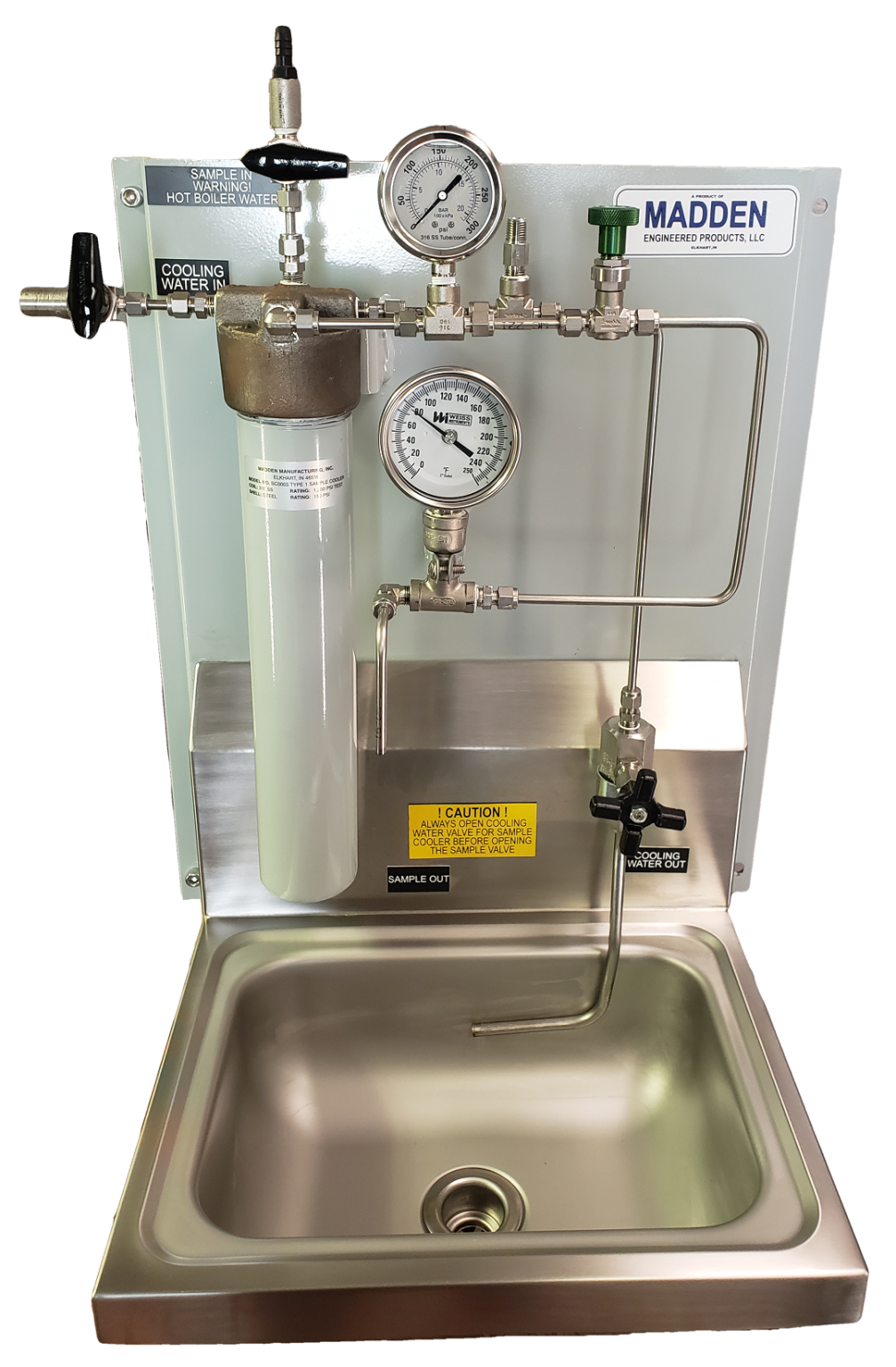 Sampling Stations for Boiler Water and Steam Analysis - Madden ...